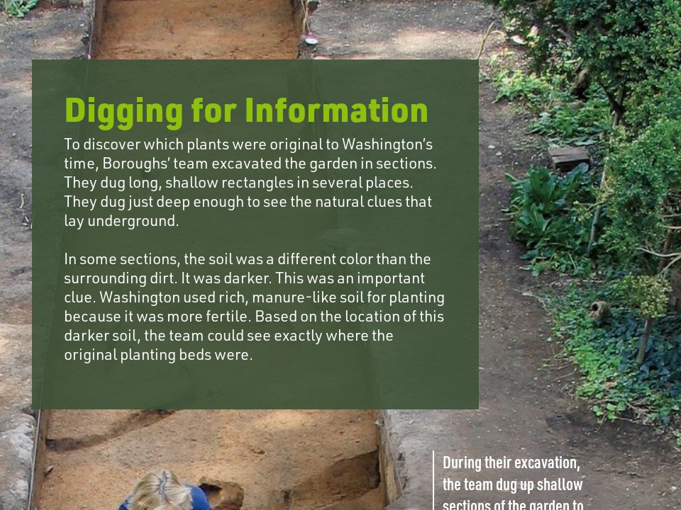 Digging for Information & Digging Deeper - Digging Up History ...