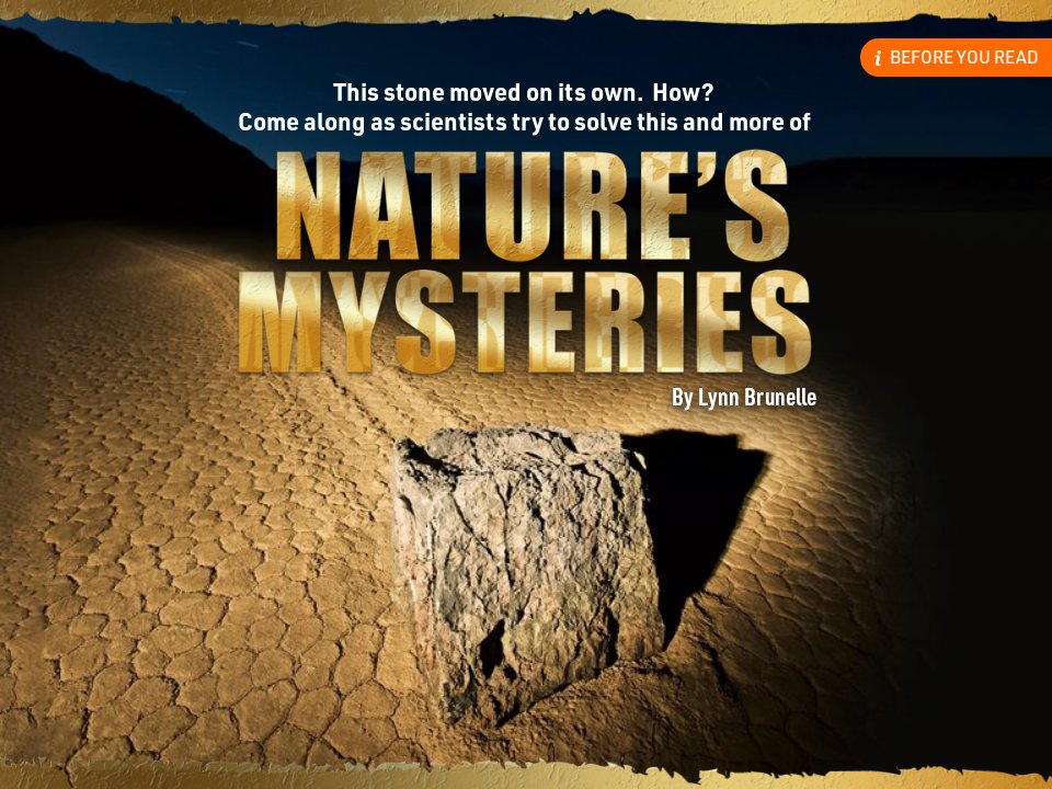 Nature's Mysteries - Adventurer April 2021