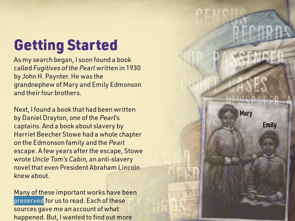 Getting Started, Learning More & Recreating the Past - Escape on the ...