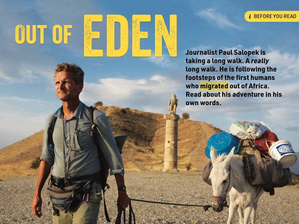 Out of Eden - Adventurer October 2018