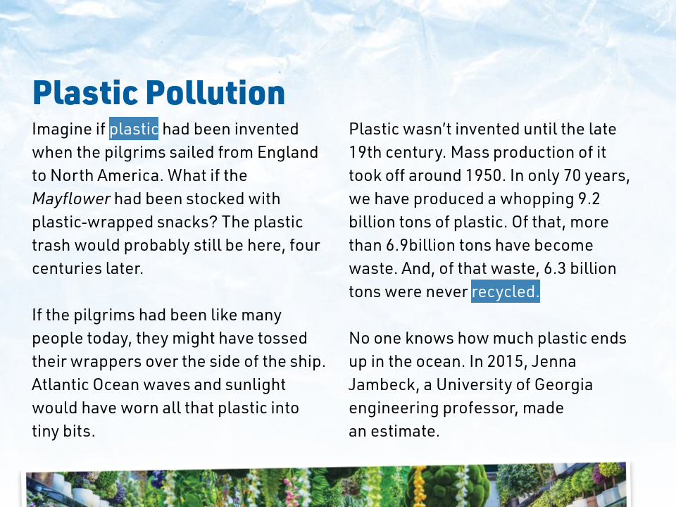 Plastic Pollution, Henderson Island's Shame - Plastic - Pathfinder May 2019