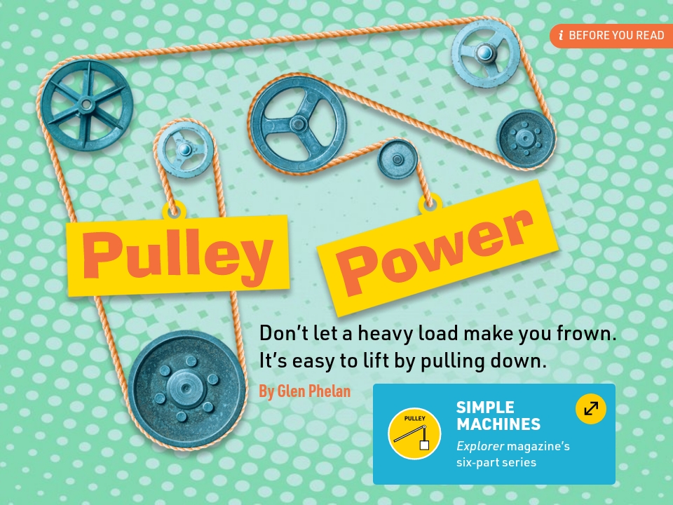Simple Machines - Pulley Power - Pioneer April 2019