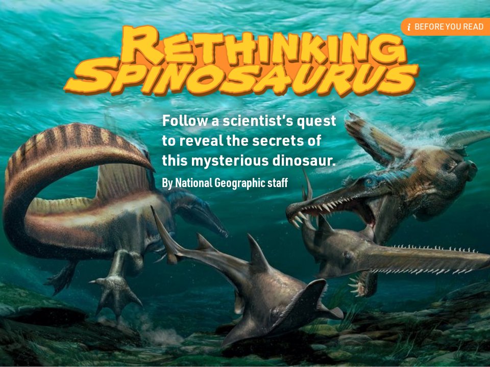 Rethinking Spinosaurus - Pioneer September/October 2020