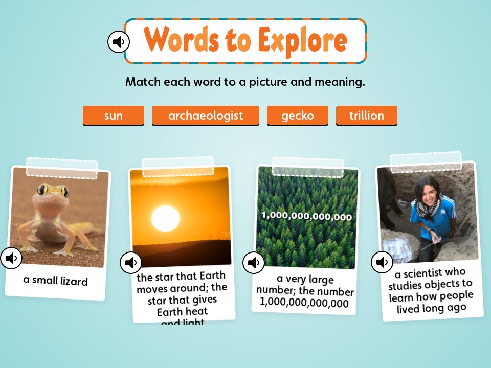 Words to Explore - Scout April 2021