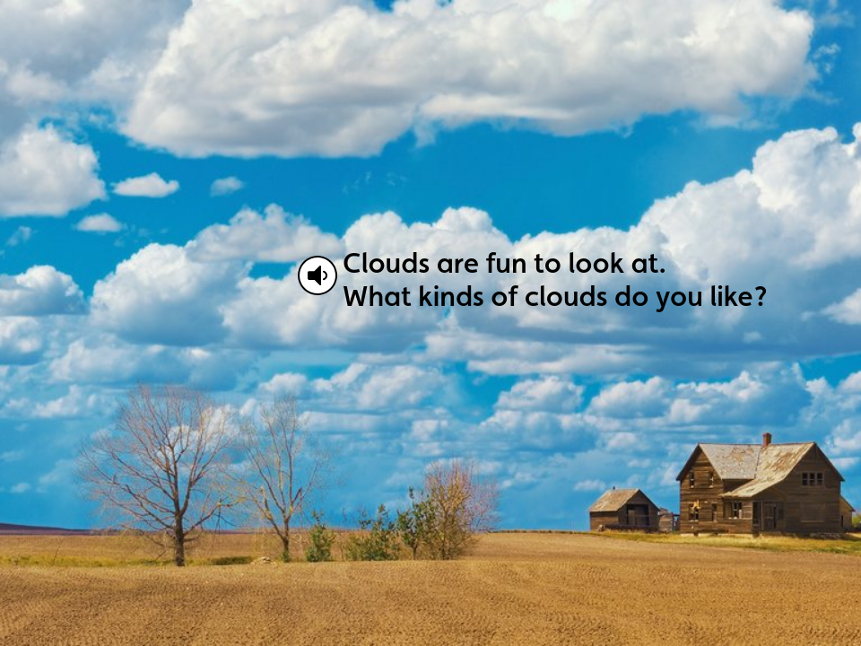 Clouds are fun to watch - Curious about clouds - Scout October 2018