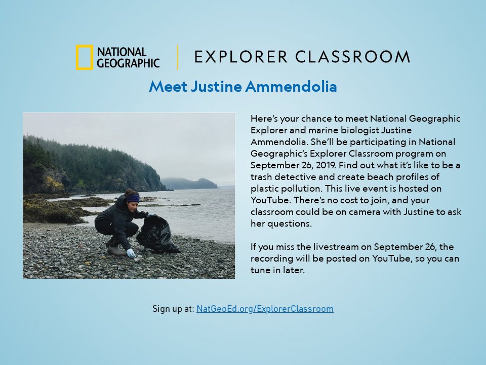 Explorer Classroom - Trailblazer September 2019