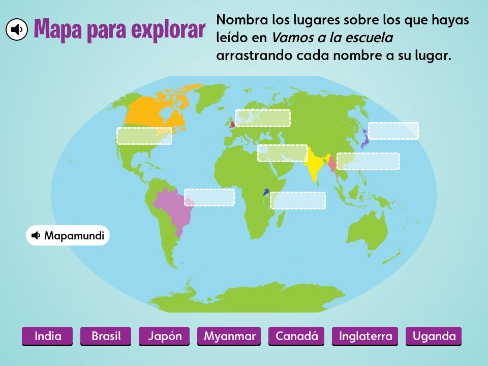 Mapa para explorar - Voyager Septiembre/Octubre 2020